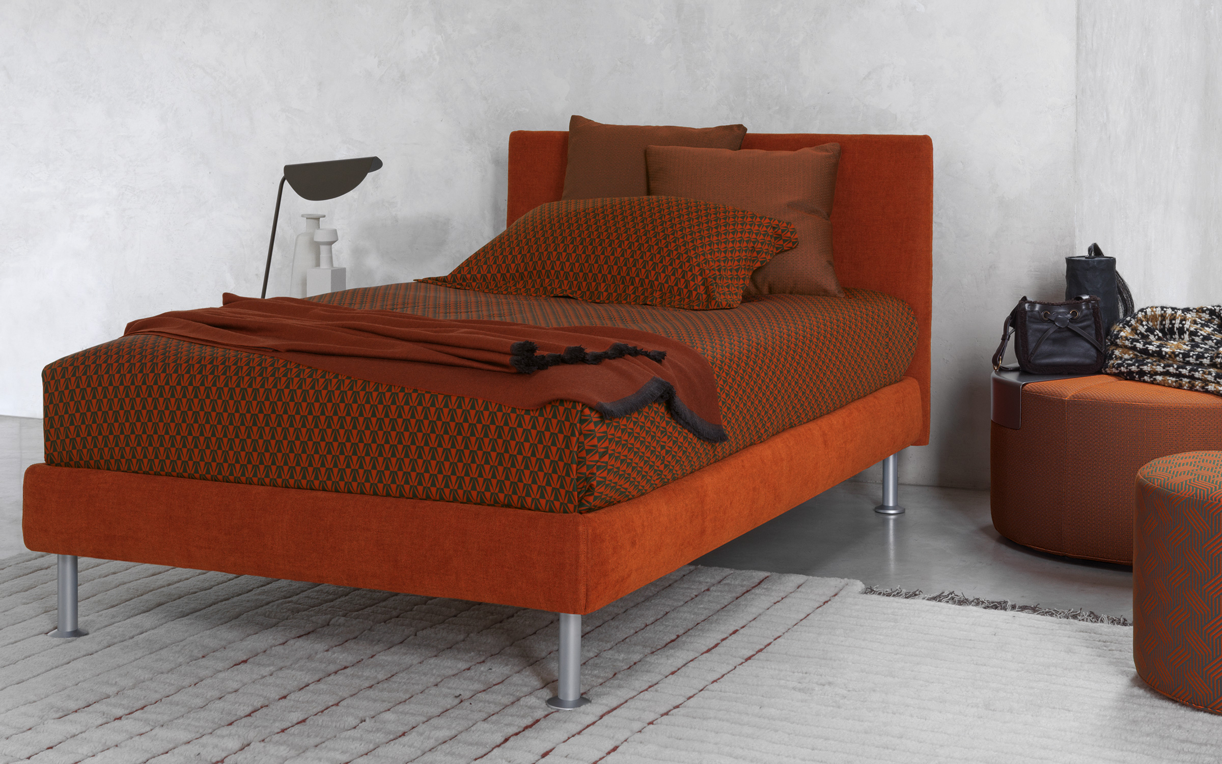 Flou bed - Notturno Single